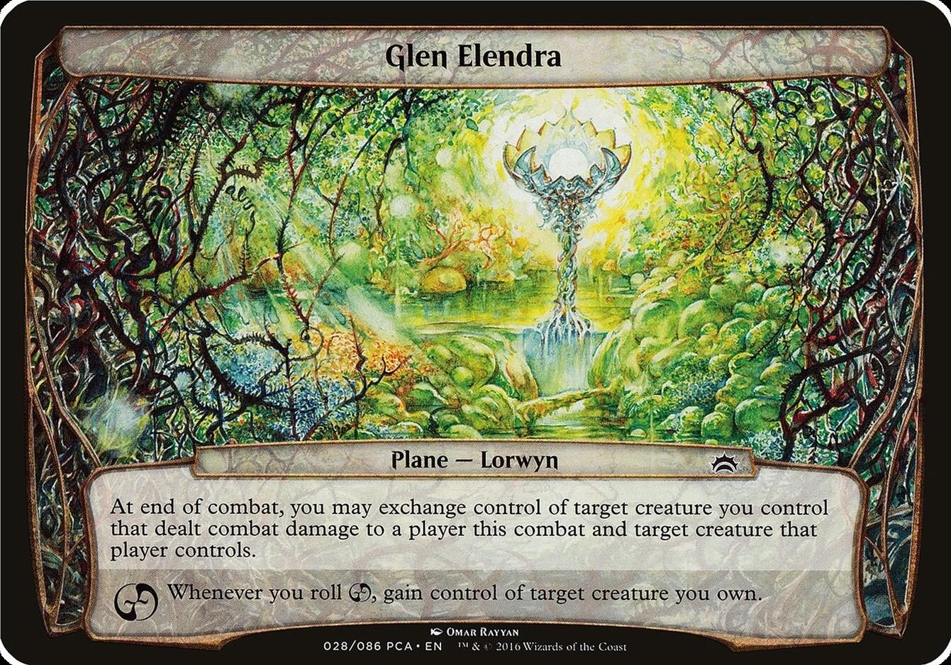 Glen Elendra (Planechase Anthology) - Oversize Cards - Magic: The Gathering
