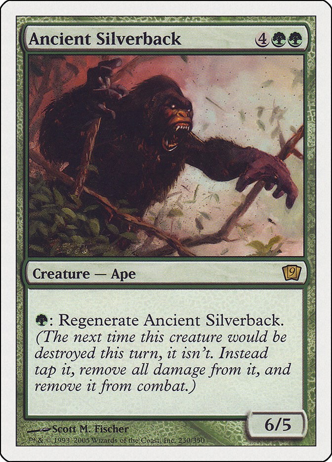 Ancient Silverback - 9th Edition - Magic: The Gathering