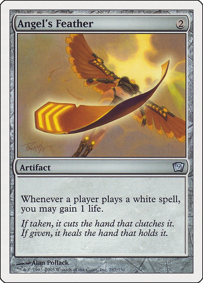 Angel's Feather - 9th Edition - Magic: The Gathering
