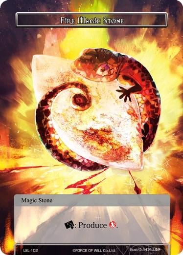 Fire Magic Stone - Legacy Lost - Force of Will