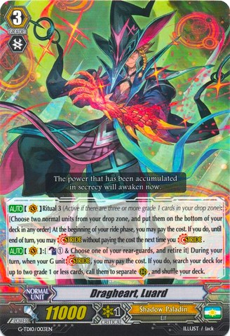 Dragheart, Luard - G-TD10: Ritual of Dragon Sorcery - Cardfight Vanguard