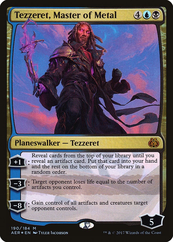 Tezzeret, Master of Metal - Aether Revolt - Magic: The Gathering