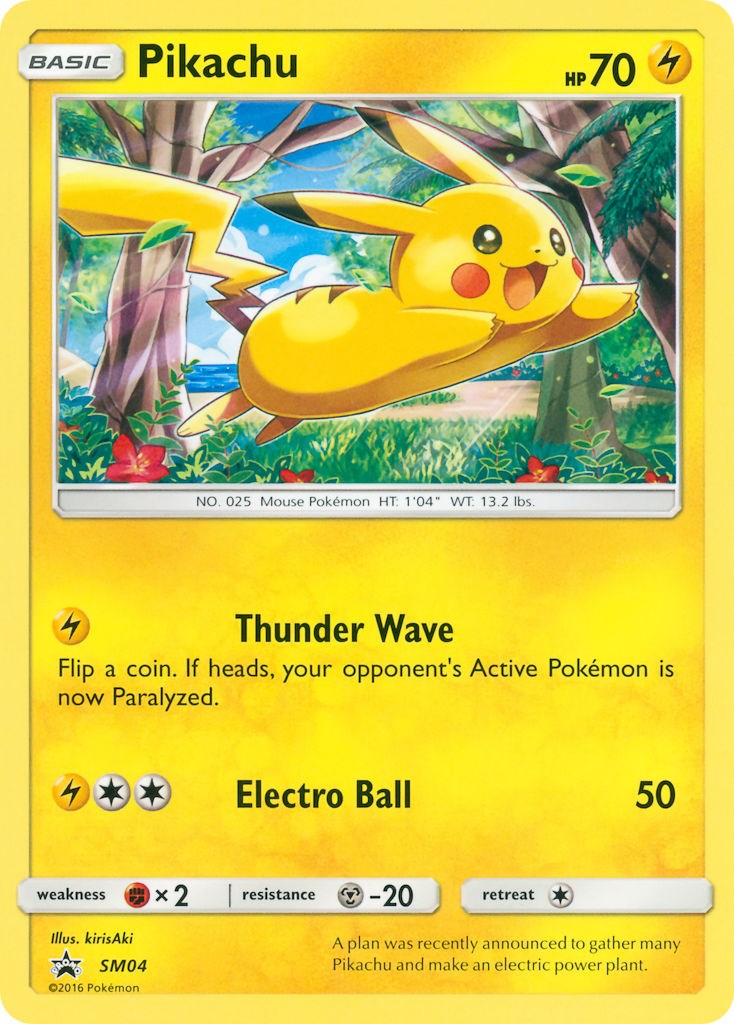 Pikachu - SM04 - SM Promos - Pokemon