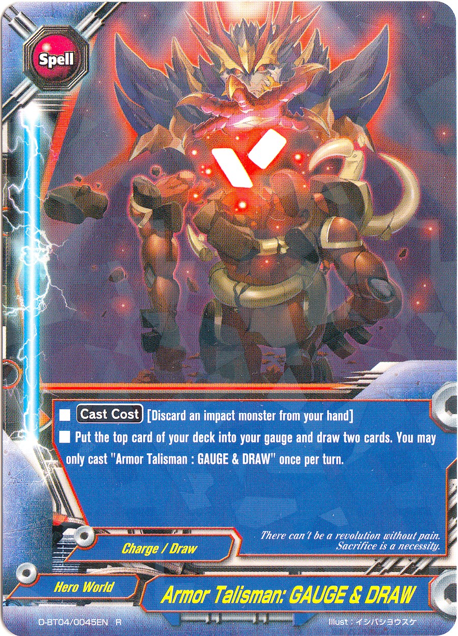 Armor Talisman: GAUGE & DRAW - Shine! Super Sun Dragon!! - Future Card ...