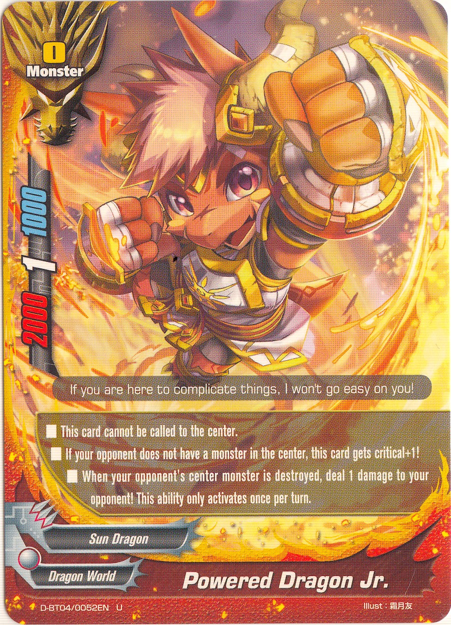Powered Dragon Jr. - Shine! Super Sun Dragon!! - Future Card BuddyFight
