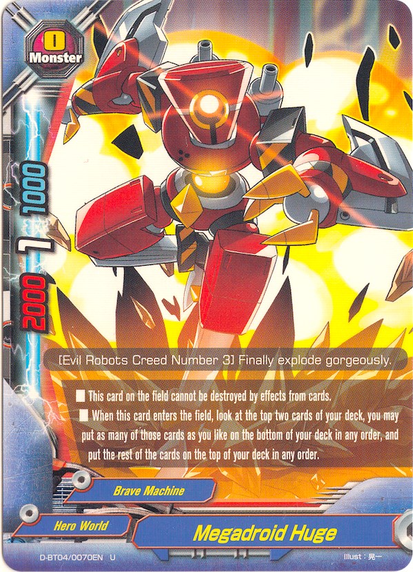 Megadroid Huge - Shine! Super Sun Dragon!! - Future Card BuddyFight