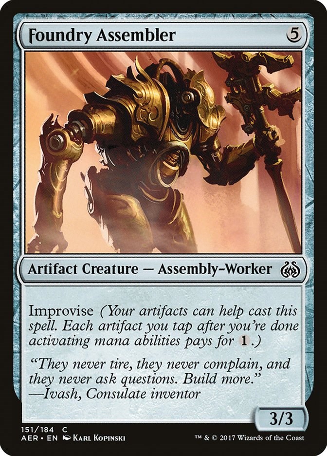 Foundry Assembler - Aether Revolt - Magic: The Gathering