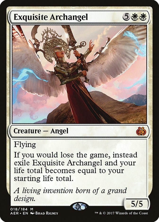 Exquisite Archangel - Aether Revolt - Magic: The Gathering