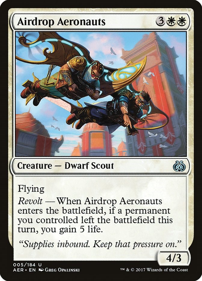 Airdrop Aeronauts - Aether Revolt - Magic: The Gathering