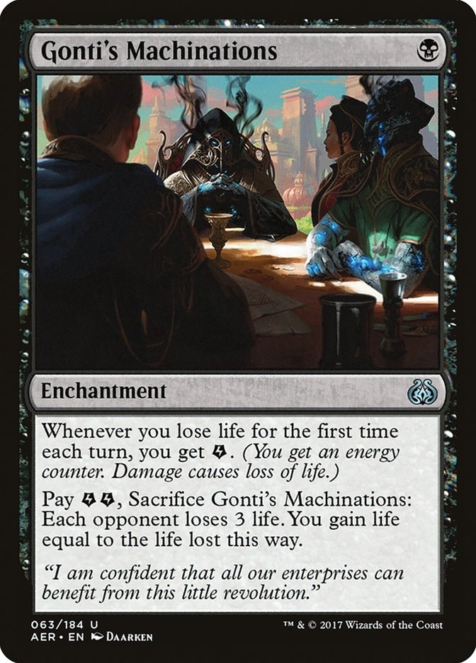 Gonti's Machinations - Aether Revolt - Magic: The Gathering