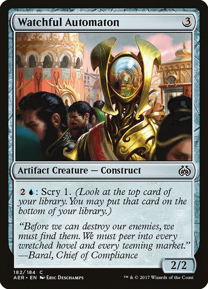 Watchful Automaton - Aether Revolt - Magic: The Gathering
