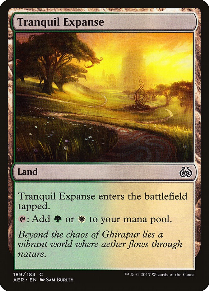 Tranquil Expanse - Aether Revolt - Magic: The Gathering