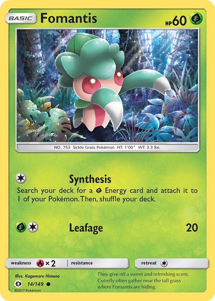 Fomantis - SM Base Set - Pokemon