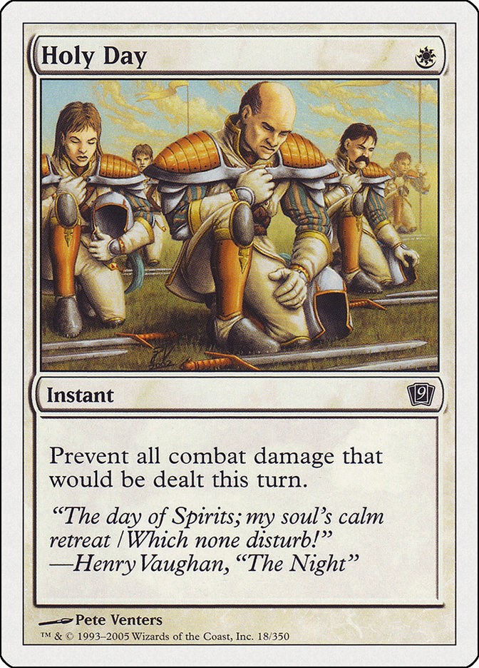 Holy Day - 9th Edition - Magic: The Gathering
