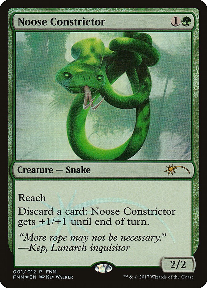 Noose Constrictor - FNM Promos - Magic: The Gathering