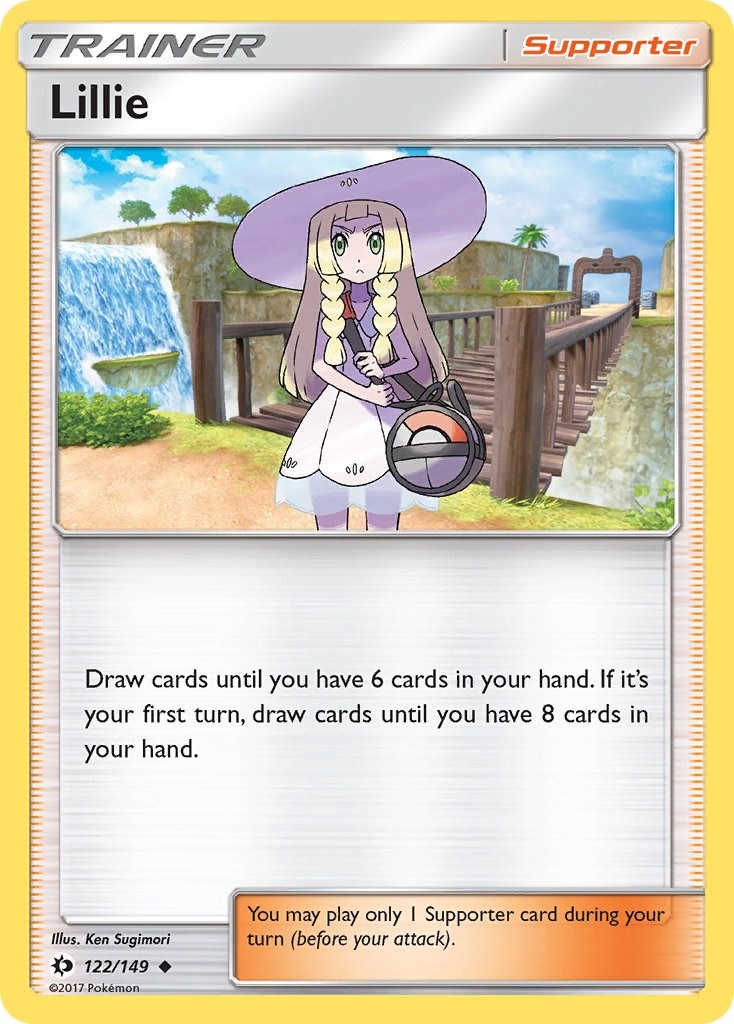 Lillie - SM Base Set - Pokemon