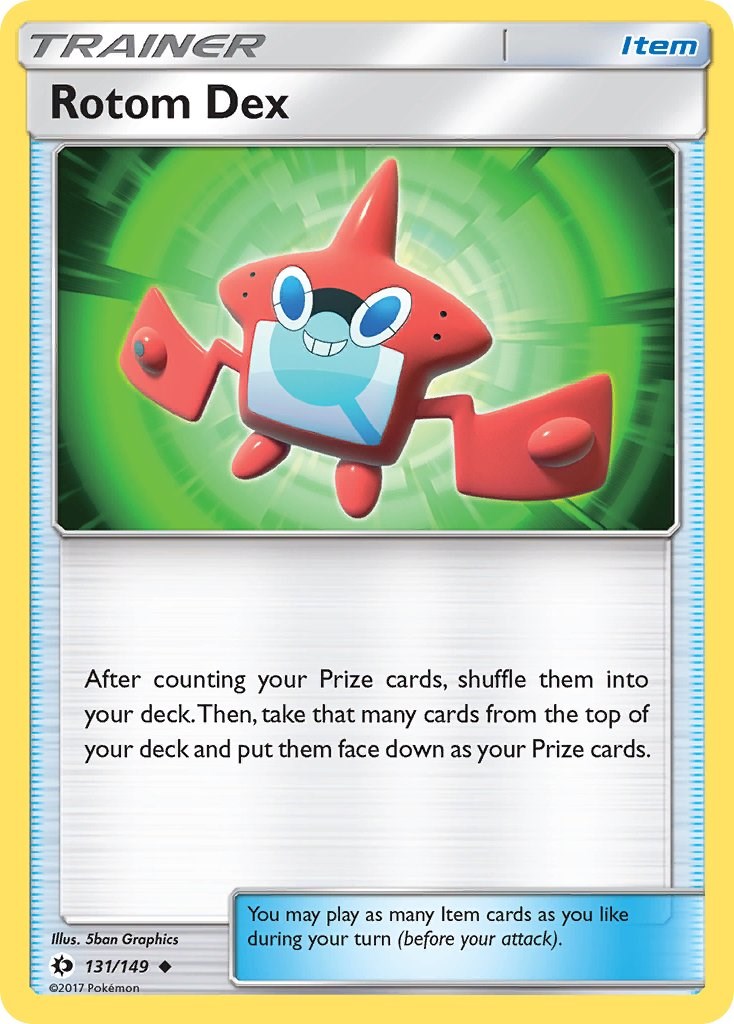 Rotom Dex - SM Base Set - Pokemon