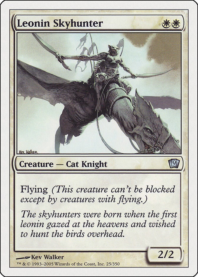 Leonin Skyhunter - 9th Edition - Magic: The Gathering
