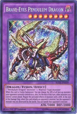Brave-Eyes Pendulum Dragon - Raging Tempest - YuGiOh