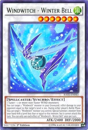 Windwitch - Winter Bell - Raging Tempest - YuGiOh