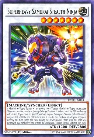 Superheavy Samurai Stealth Ninja - Raging Tempest - YuGiOh