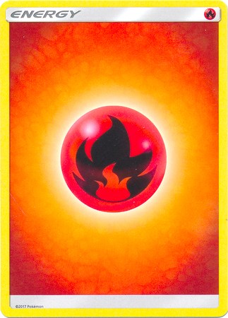 Fire Energy (2017 Unnumbered) - SM Base Set - Pokemon