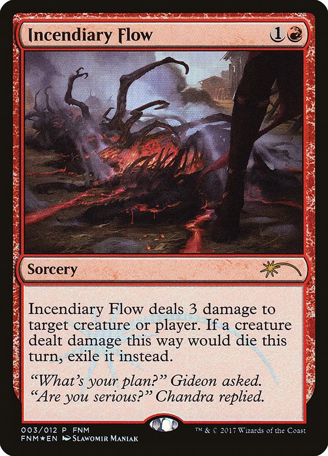 Incendiary Flow - FNM Promos - Magic: The Gathering