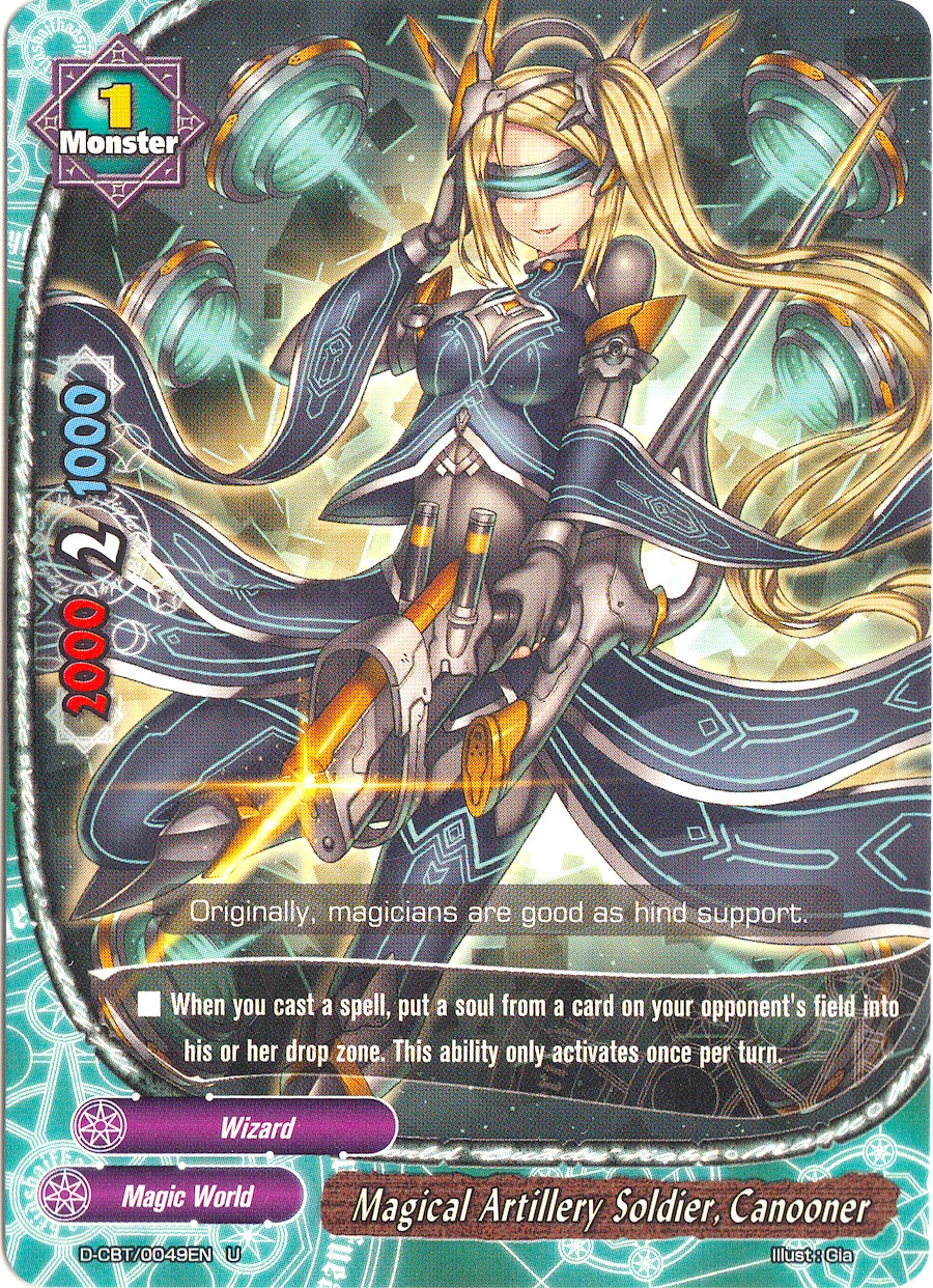 Magical Artillery Soldier, Canooner - Dragon Fighters - Future Card ...