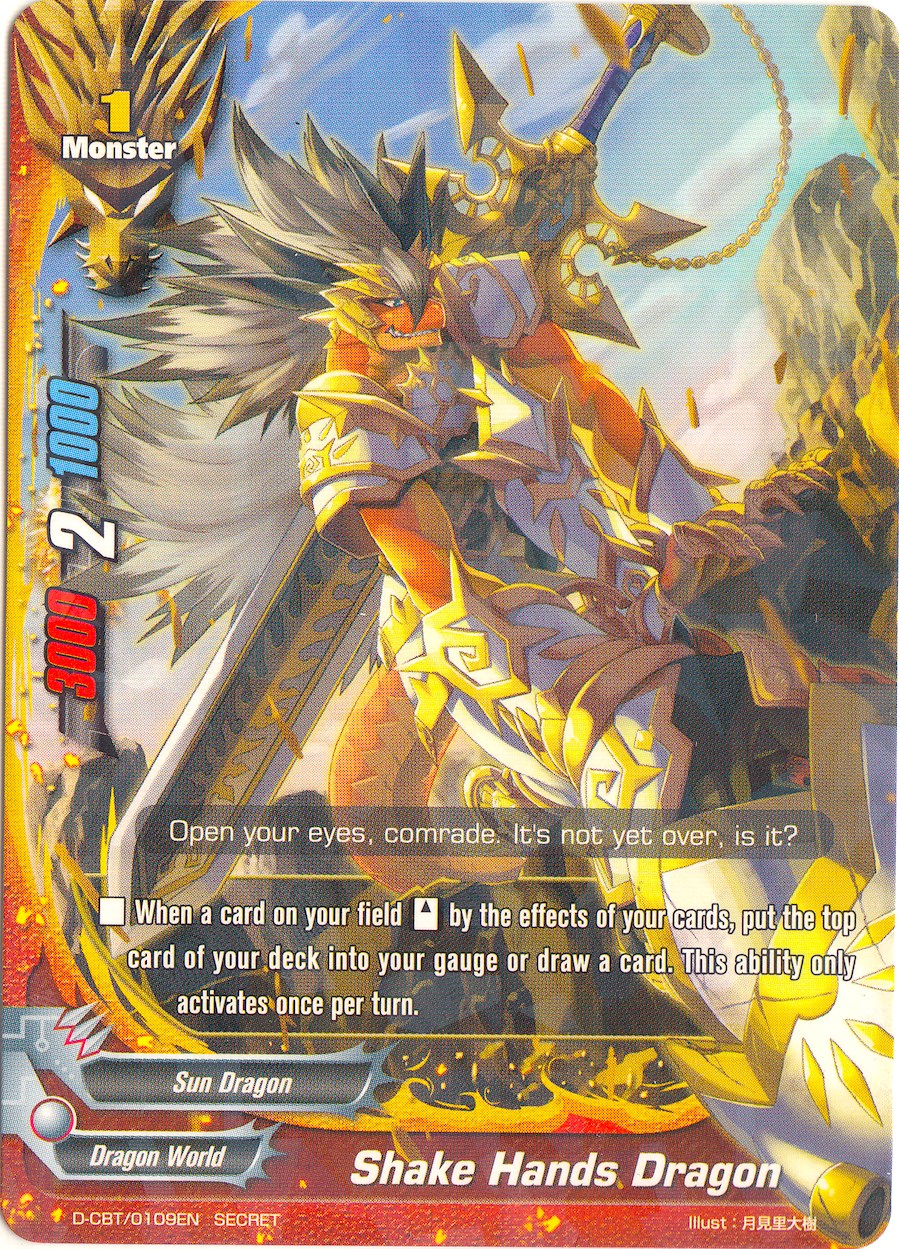 Shake Hands Dragon - Dragon Fighters - Future Card BuddyFight