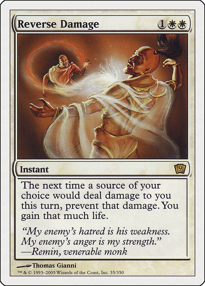 Reverse Damage - 9th Edition - Magic: The Gathering