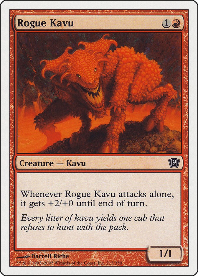 Rogue Kavu - 9th Edition - Magic: The Gathering