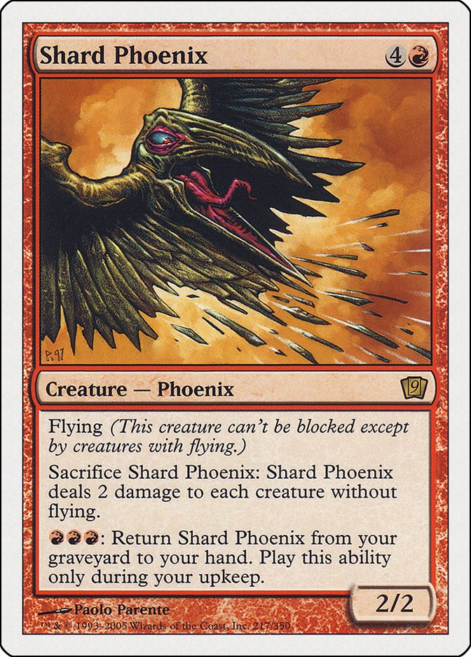 Shard Phoenix - 9th Edition - Magic: The Gathering