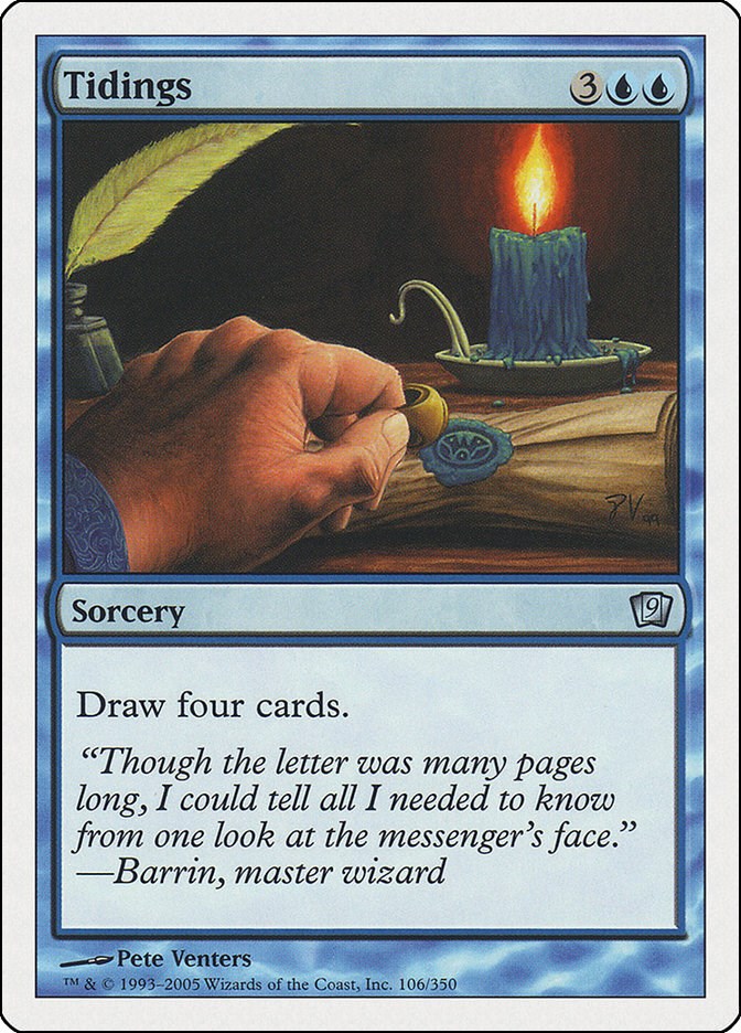 Tidings - 9th Edition - Magic: The Gathering