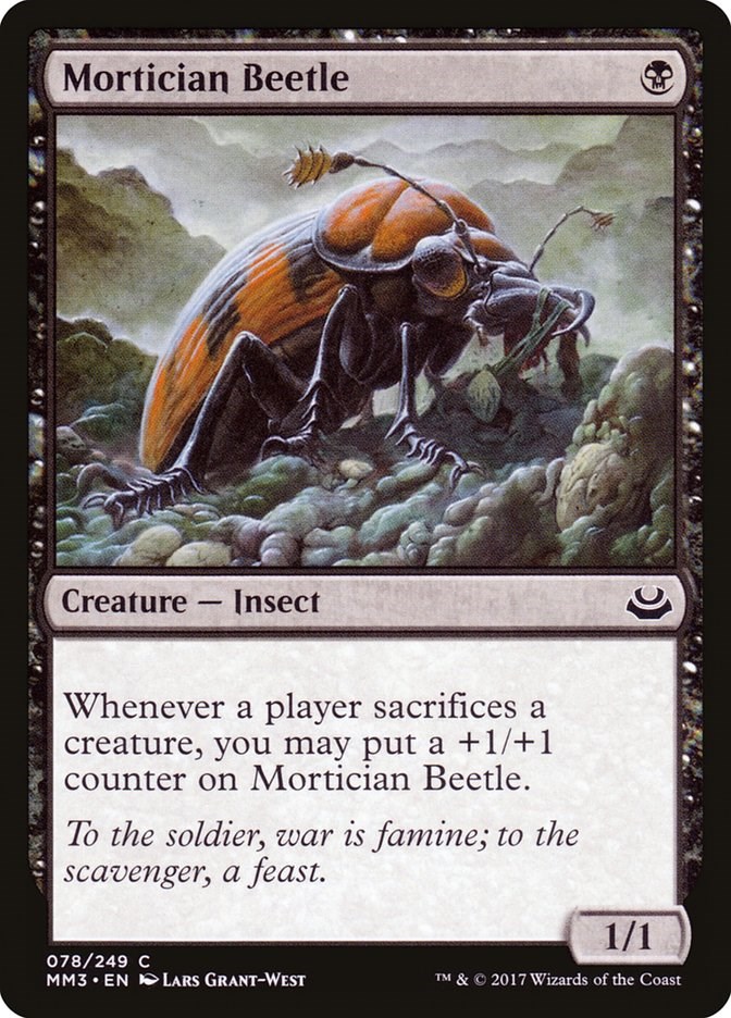 Mortician Beetle - Modern Masters 2017 - Magic: The Gathering