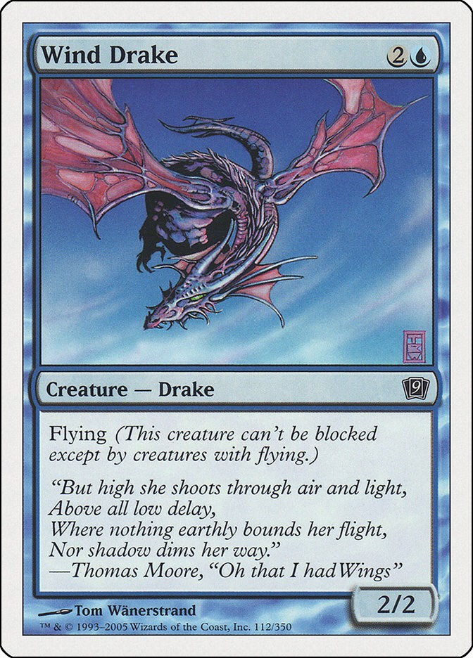 Wind Drake - 9th Edition - Magic: The Gathering