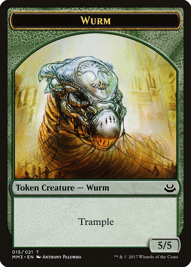 Wurm Token - Modern Masters 2017 - Magic: The Gathering