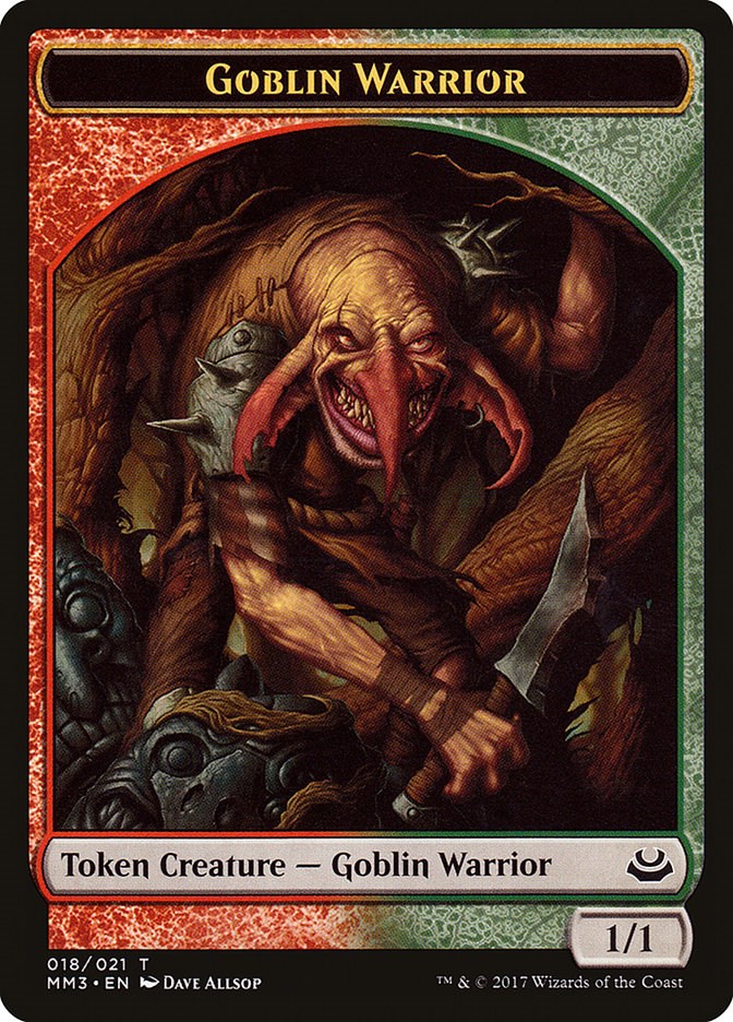 Goblin Warrior Token - Modern Masters 2017 - Magic: The Gathering