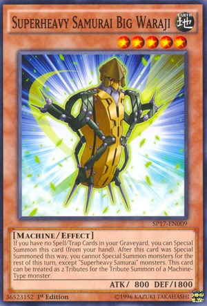 Superheavy Samurai Big Waraji - Star Pack - Battle Royal - YuGiOh