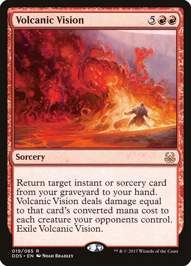 Volcanic Vision - Duel Decks: Mind vs. Might - Magic: The Gathering
