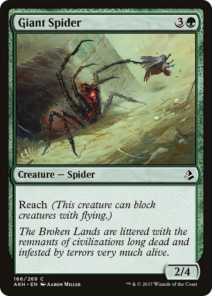 Giant Spider - Amonkhet - Magic: The Gathering