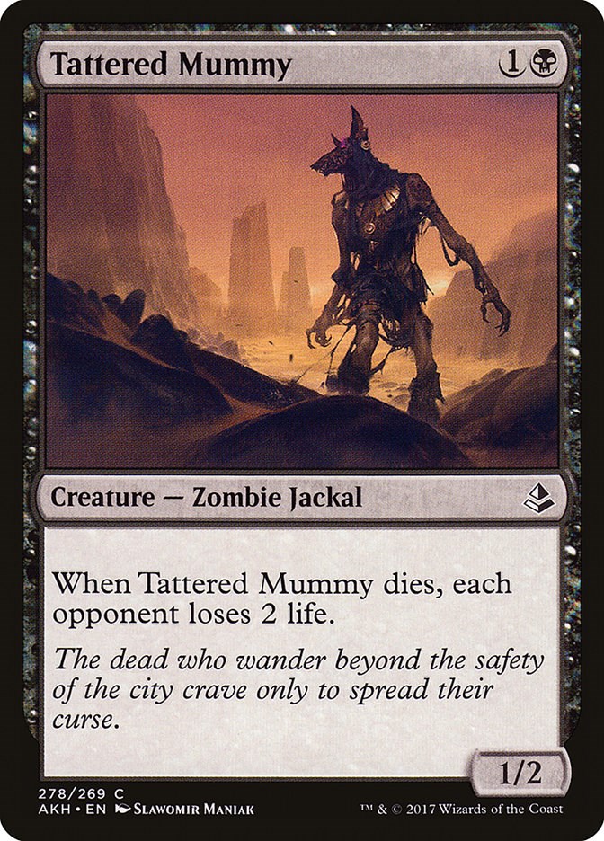 Tattered Mummy - Amonkhet - Magic: The Gathering