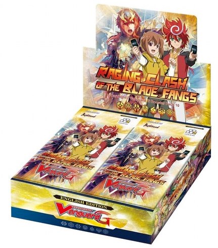Raging Clash of the Blade Fangs Booster Box - Raging Clash of the Blade ...