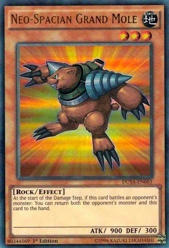 Neo-Spacian Grand Mole - Duelist Saga - YuGiOh