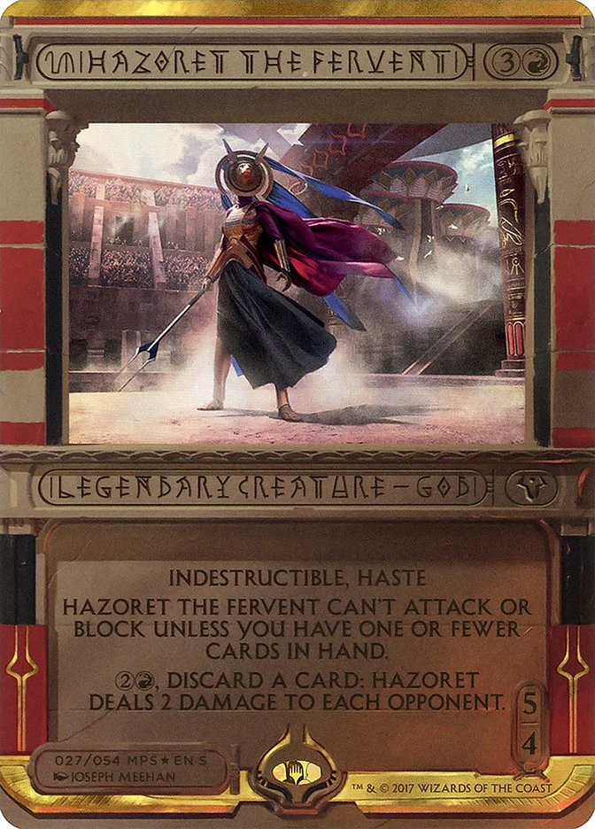 Hazoret the Fervent - Masterpiece Series: Amonkhet Invocations - Magic ...