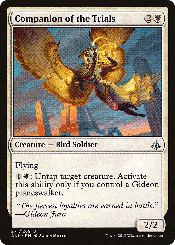 Companion of the Trials - Amonkhet - Magic: The Gathering