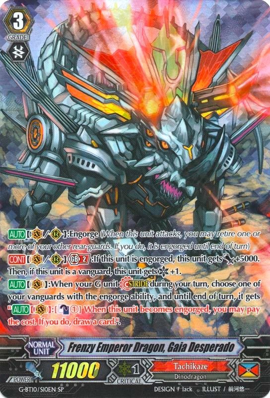 Frenzy Emperor Dragon, Gaia Desperado (SP) - Raging Clash of the Blade ...