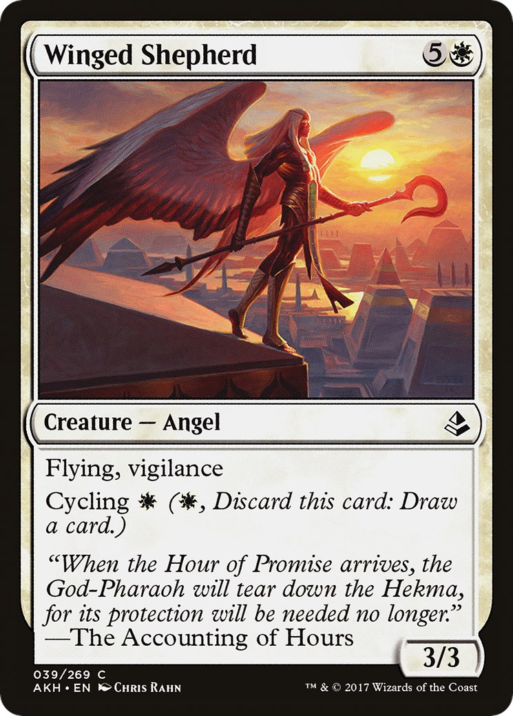 Winged Shepherd - Amonkhet - Magic: The Gathering