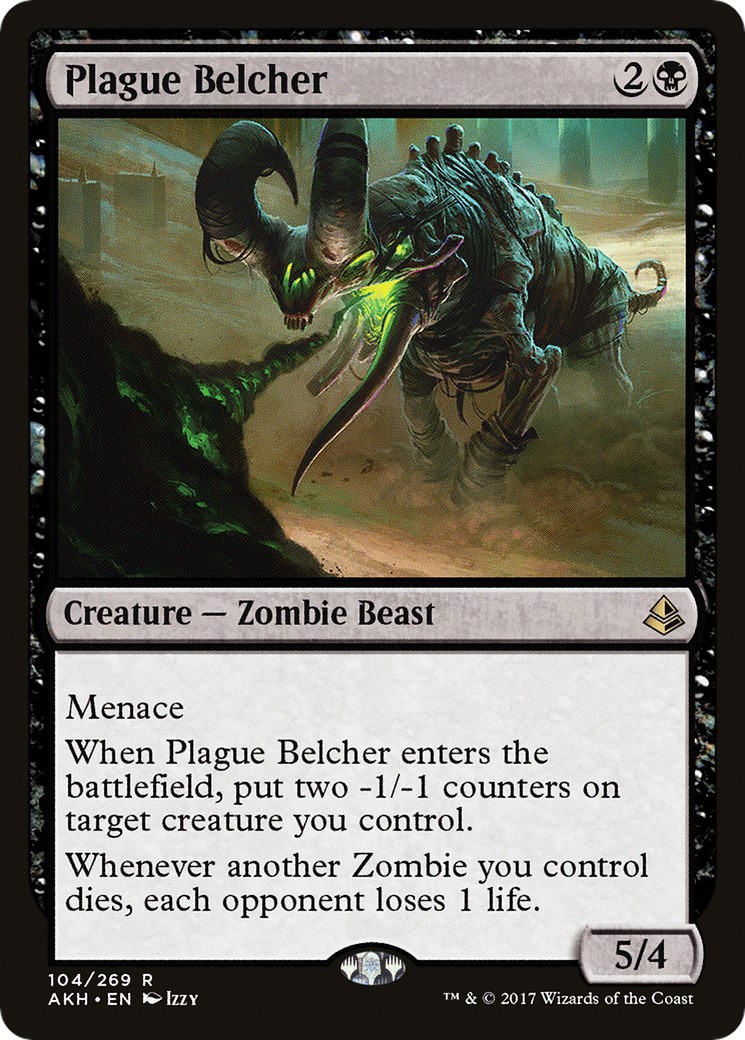 Plague Belcher - Amonkhet - Magic: The Gathering