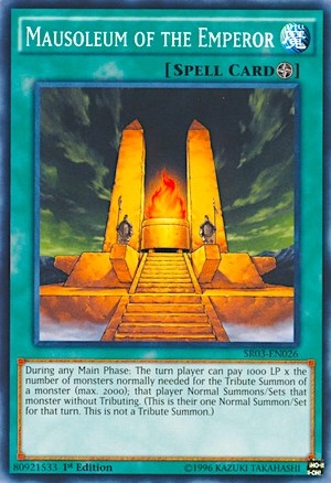 Mausoleum of the Emperor - Structure Deck: Machine Reactor - YuGiOh