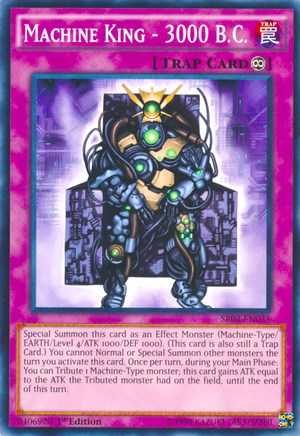 Machine King - 3000 B.C. - Structure Deck: Machine Reactor - YuGiOh
